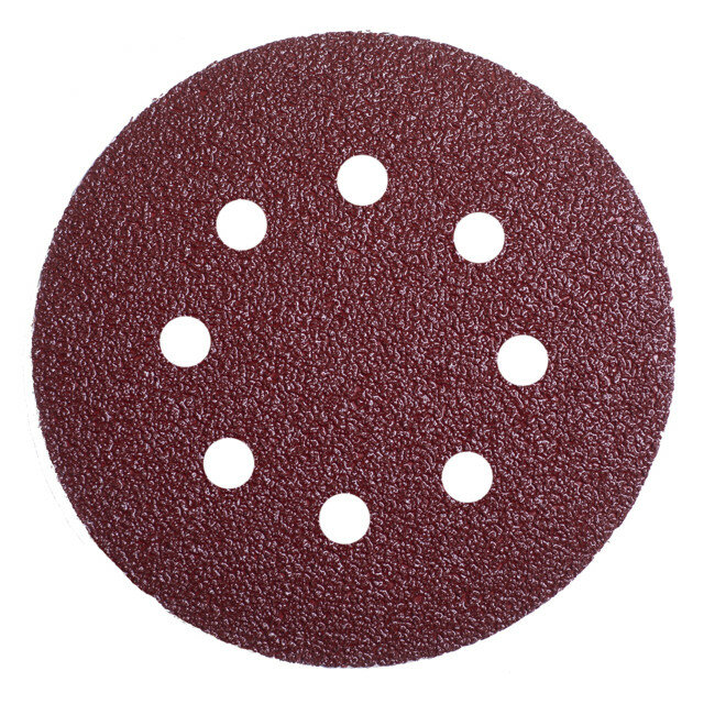 FLEXIONE шлифовальный круг 125 мм P40 8 отверстий 5 шт для обработки металла