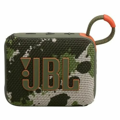 Колонка портативная JBL GO 4, 4.2Вт, камуфляж [jblgo4squad]