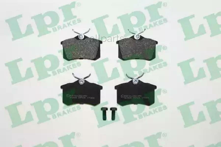 LPR 05P634 Колодки торм. дисковые