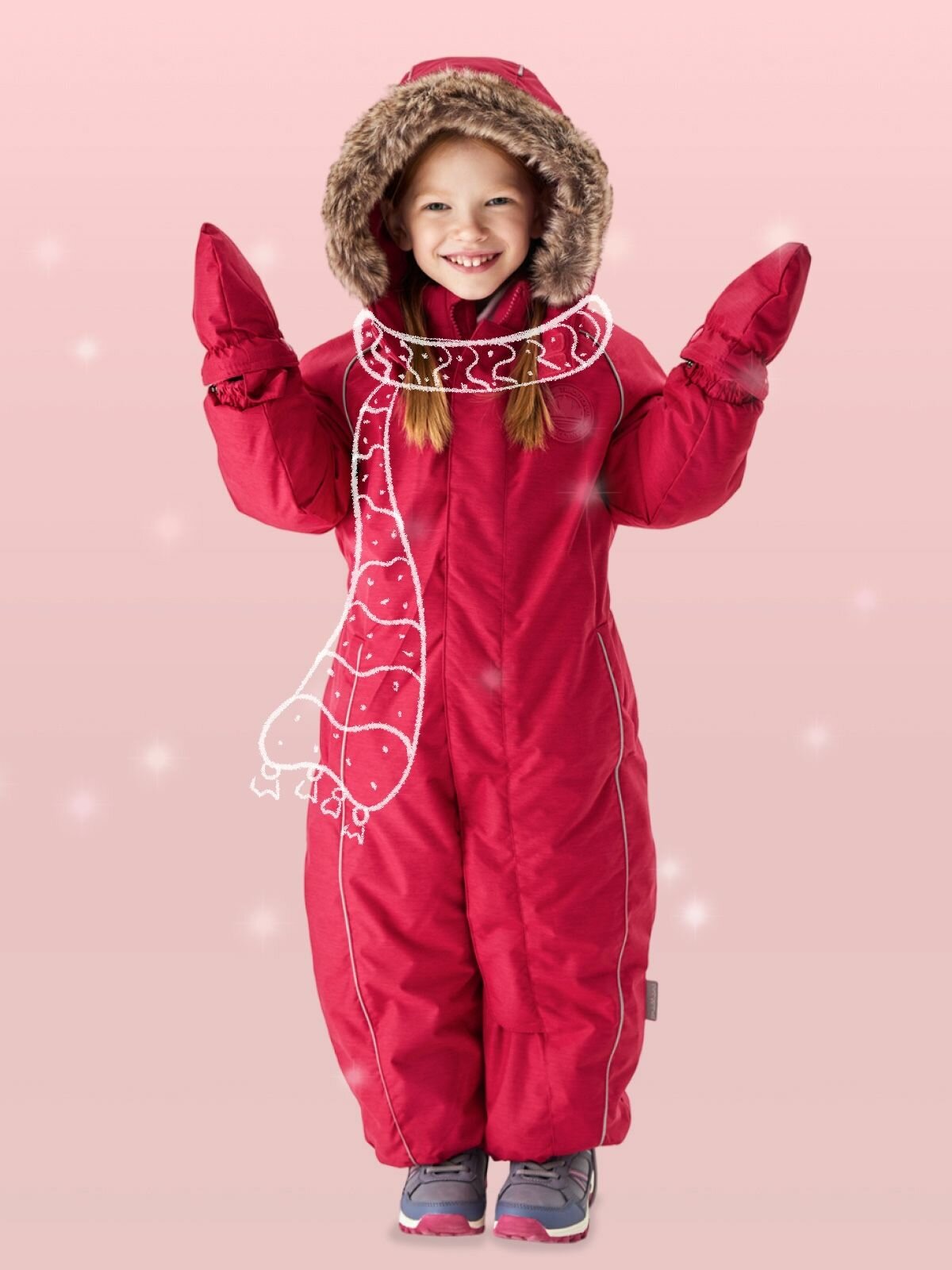 Комбинезон утеплённый