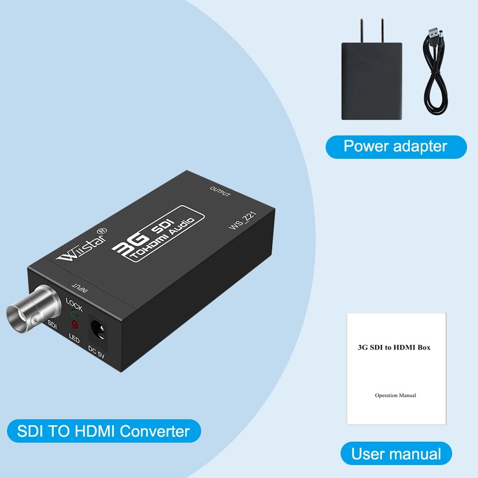 SDI-HDMI Конвертер Full HD 1080P