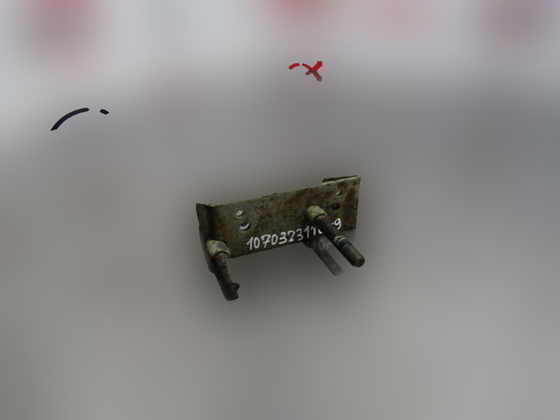 Кронштейн кулисы КПП Scania P, R, G