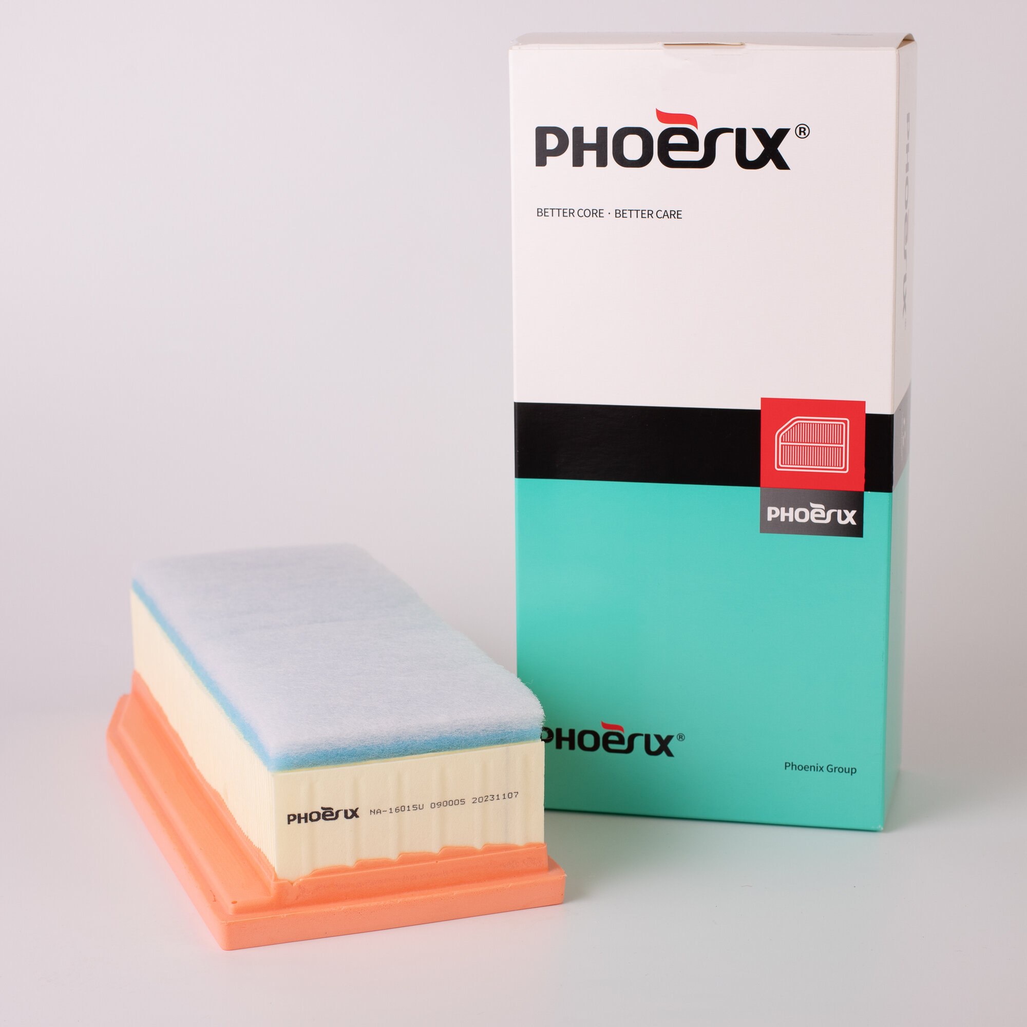 Воздушный фильтр на NISSAN Almera, Maxima, Murano, Pathfinder, Patrol, Navara, Primera, Sunny, Teana, Terrano, X-Trail I (T30) / SUBARU Forester (SF/SG), Impreza, Legacy, Outback от Phoenia Filters