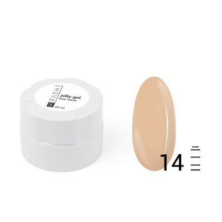 Pashe гель-желе карамельно-бежевый №14 10мл