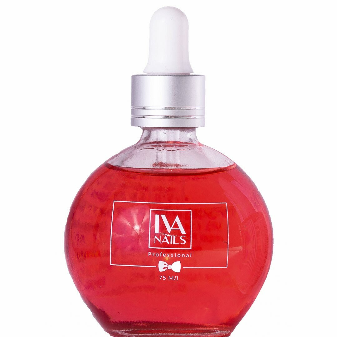 Масло для кутикулы питательное IVA NAILS (малина), 75 мл