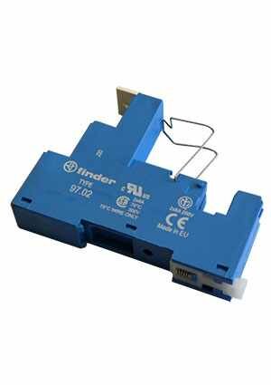 97.02SMA, Розетка винтовая (с зажимной клетью) для реле 46.52; применяются модули 86.30, 99.02; в ко