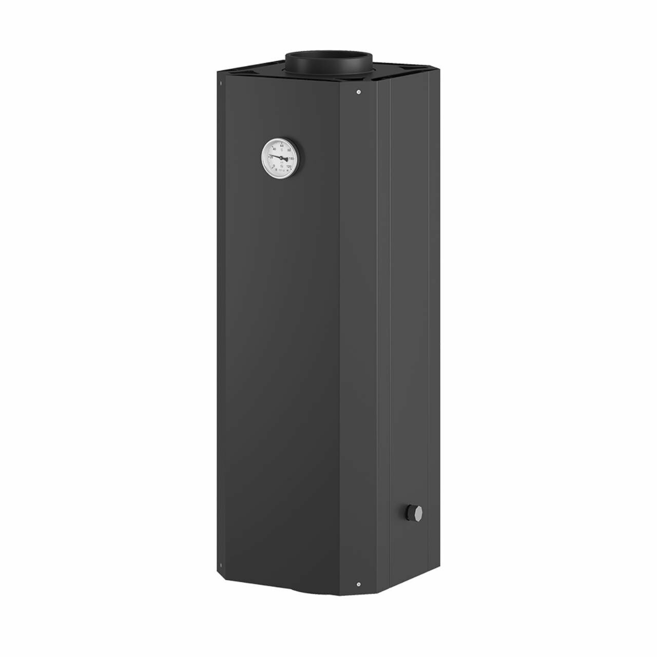 Теплообменник "Гейзер", диаметр дымохода 120мм, для дровяных печей, мощность 10кВт