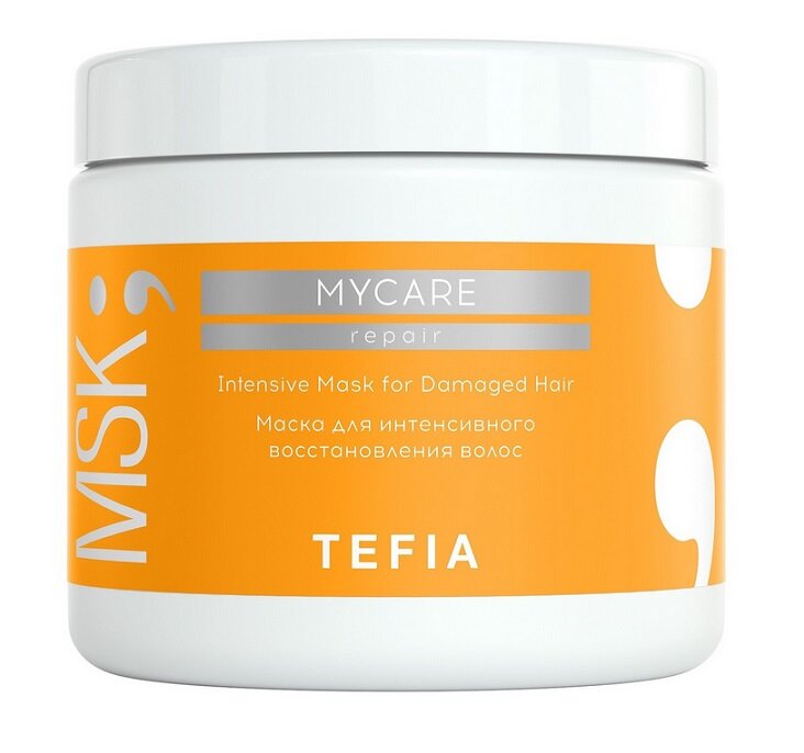 Маска для волос Tefia Mycare Intensive Mask for Damaged Hair, 500 мл