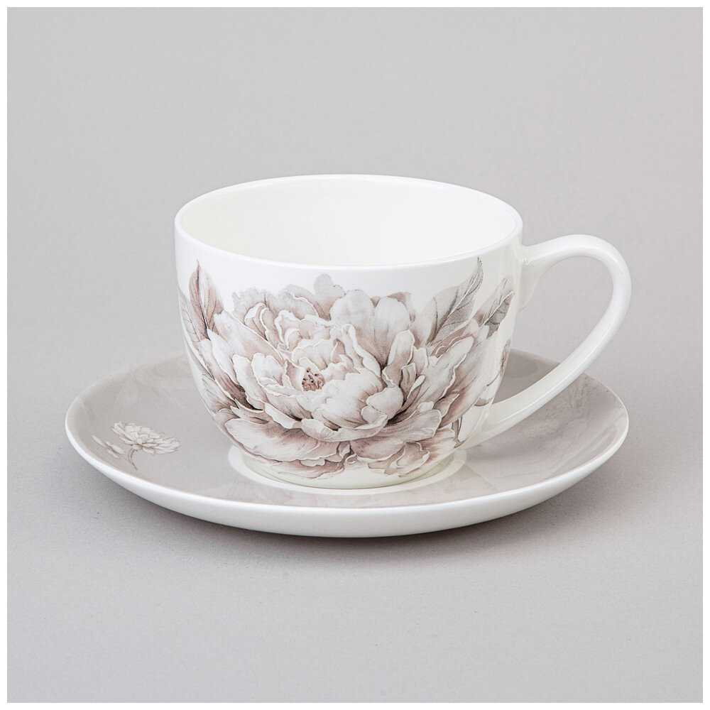 Чайная пара lefard white flower 330 мл KSG-415-2283