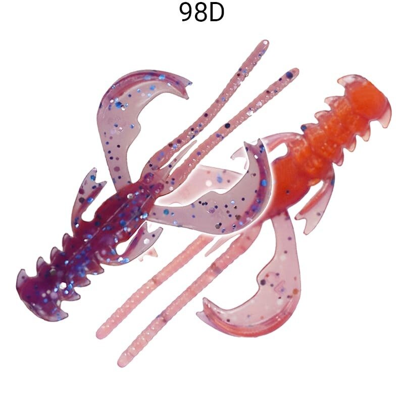 Силиконовые приманки Crazy Fish Nimble 1.2" 76-30-98d-6 кальмар