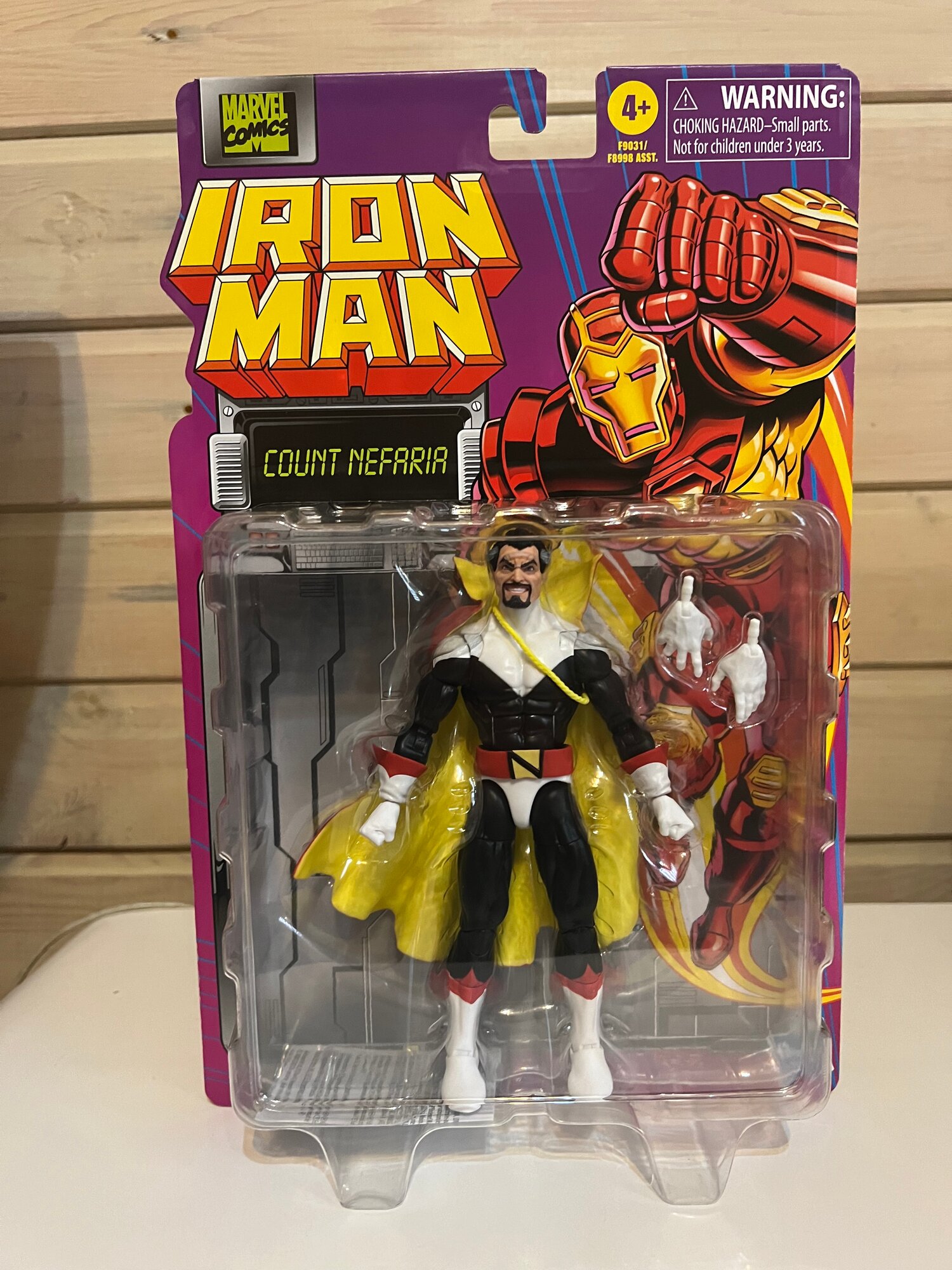 Фигурка Count Nefaria из железный человек от Hasbro