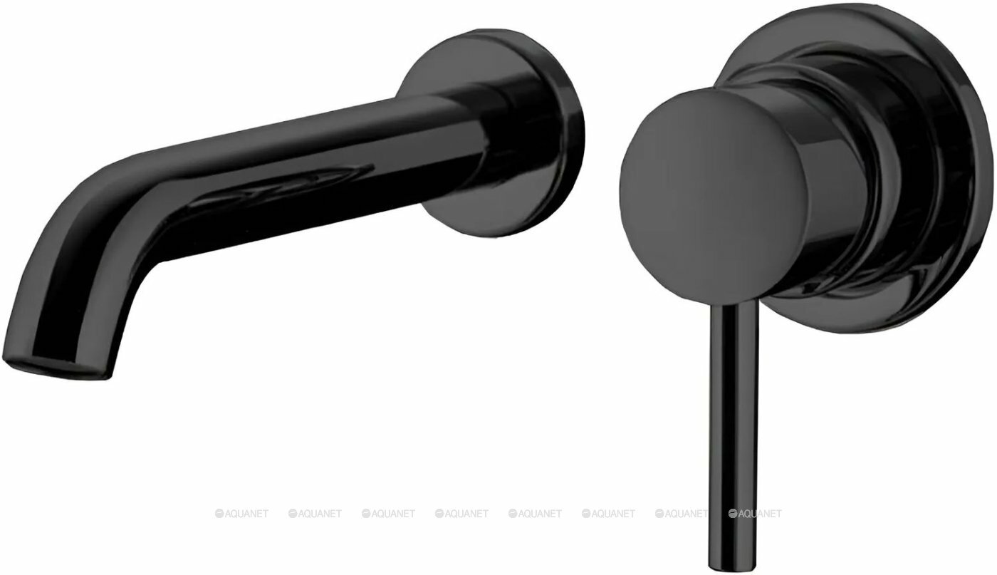 Смеситель для раковины Bossini Oki Z005302.073 черный матовый (с внутренней частью)