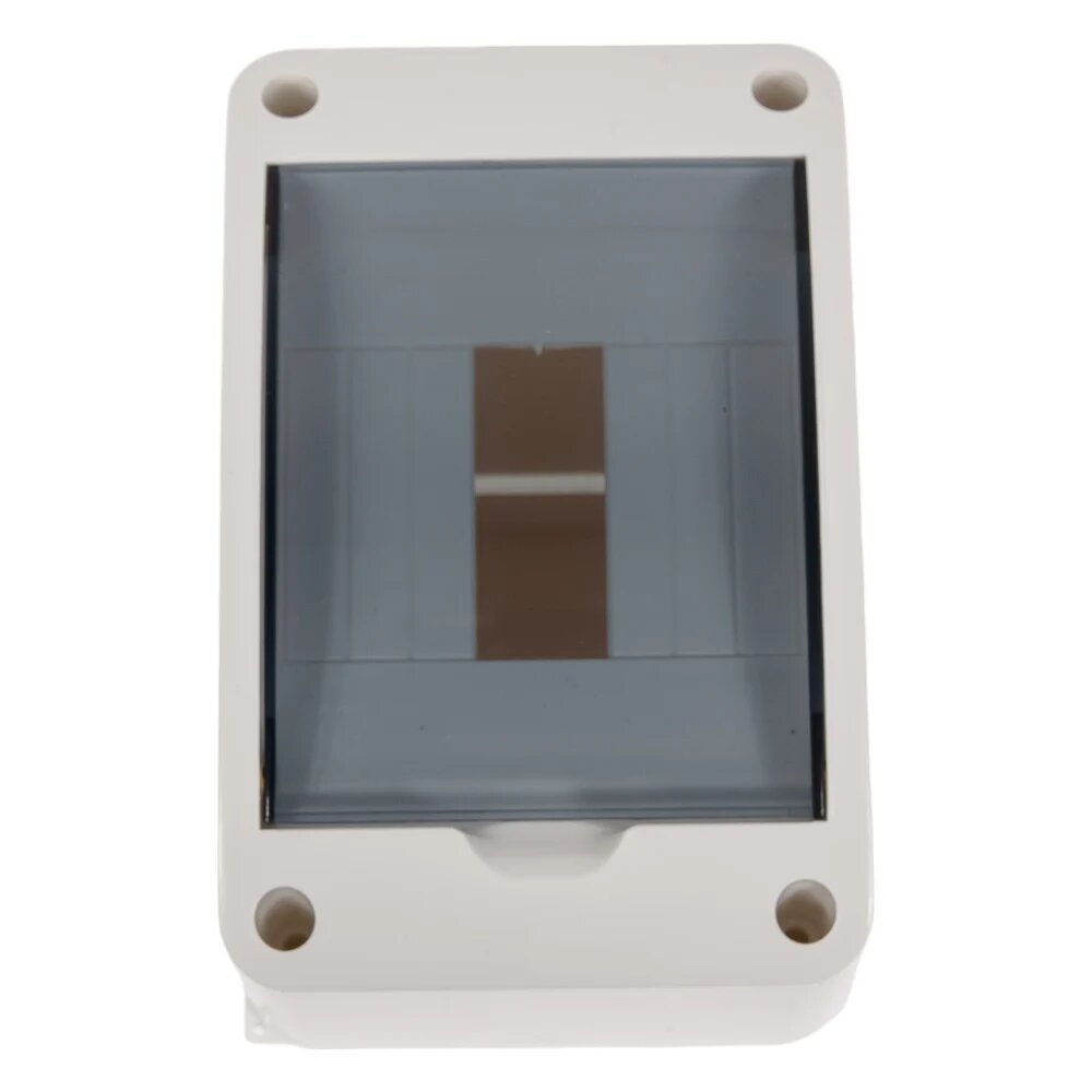 Щиток, Рувинил, открытой проводки Рувинил Тусо на 4 модуля с вертикальной дверцей 140x90x85 мм 68304, пластиковой