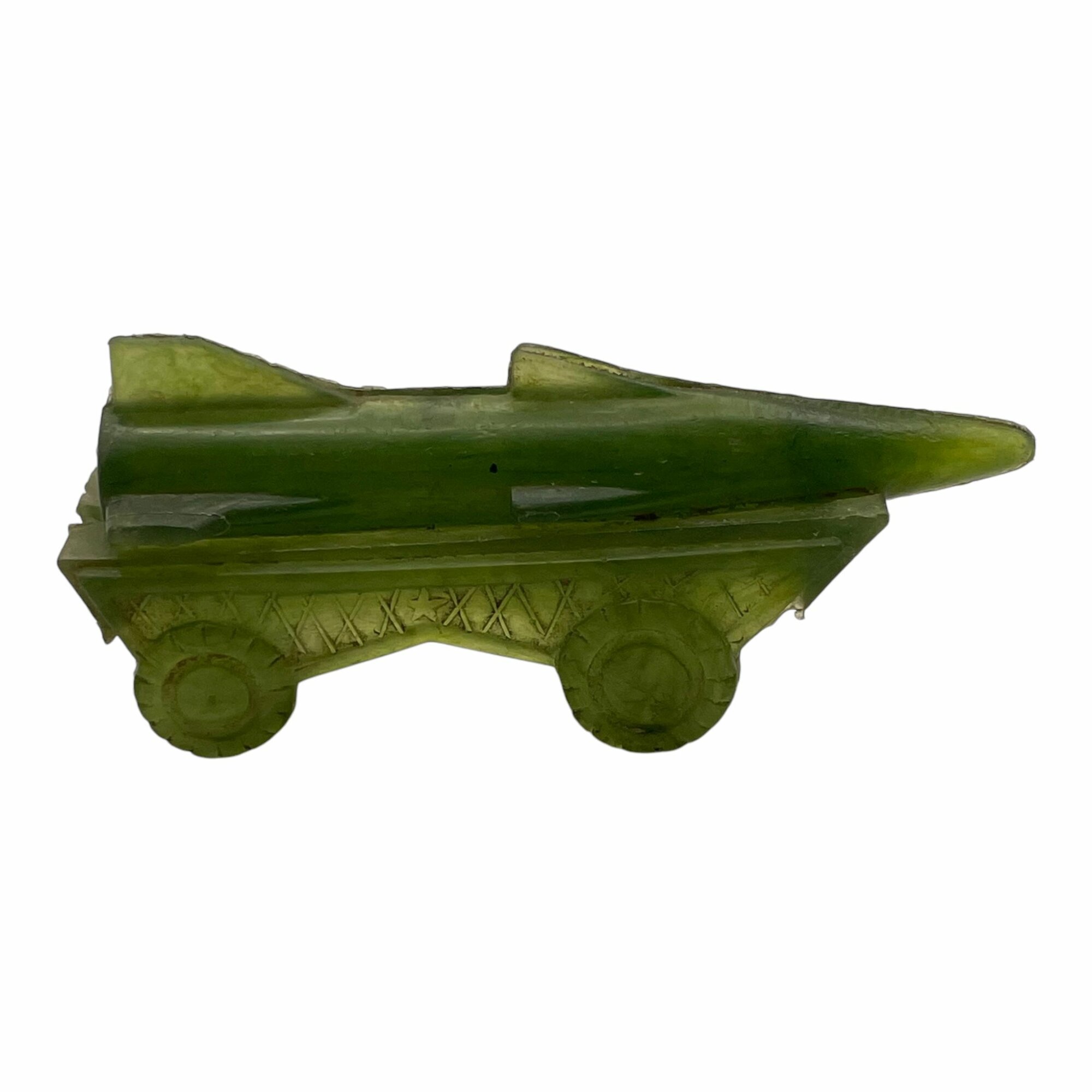 Игрушка советская, винтажная. Ракетовоз. Сделано в СССР