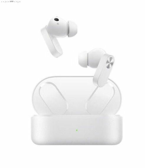 OnePlus Buds Ace Настоящие беспроводные наушники с глубоким шумоподавлением серебристо-белый