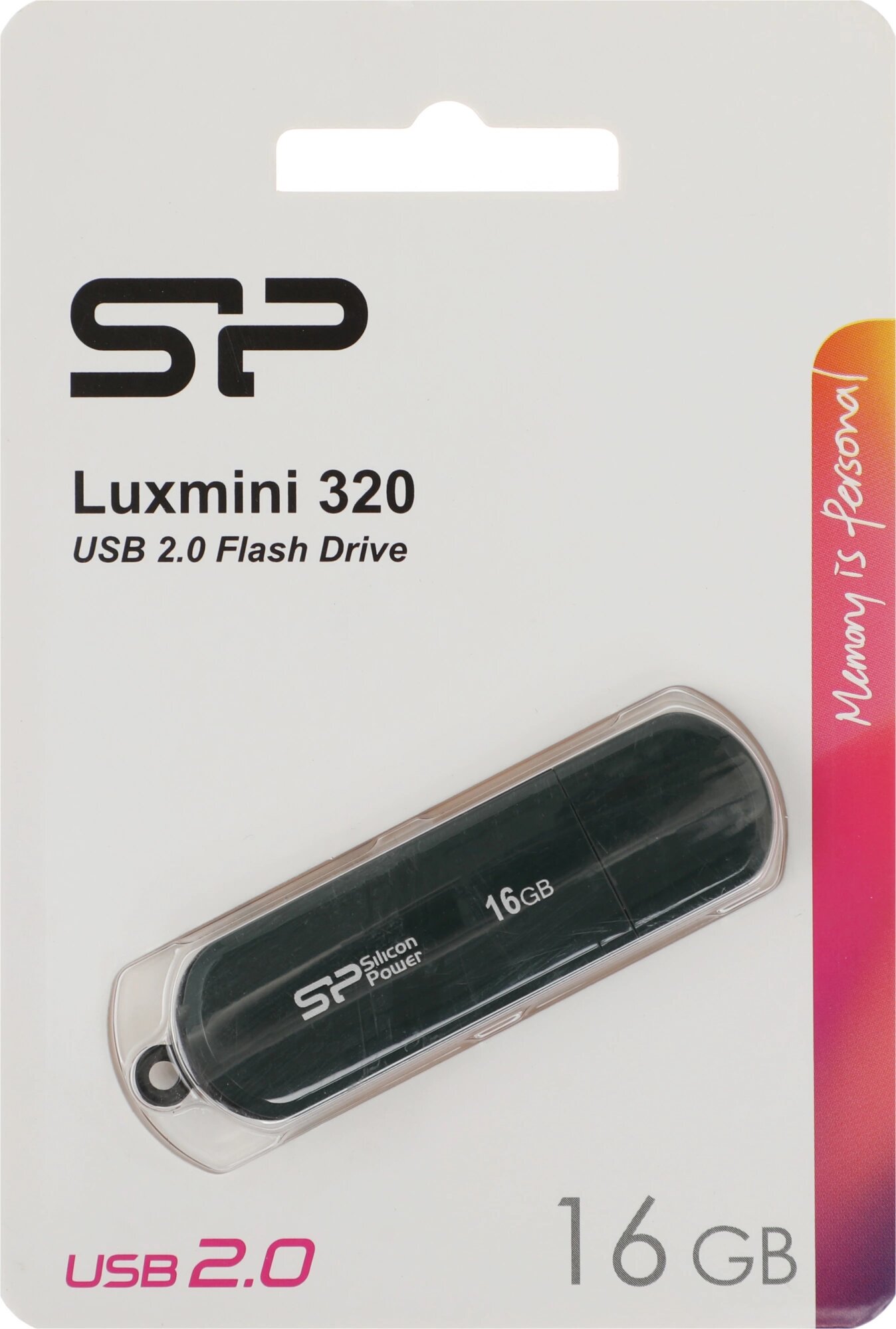 Флешка USB флеш карта Power 16GB LuxMini 320