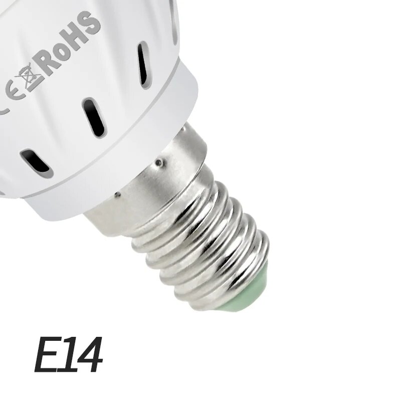 BiaRiTi Фитолампа для растений 3Вт 4Вт 5Вт E14, 60leds 220V