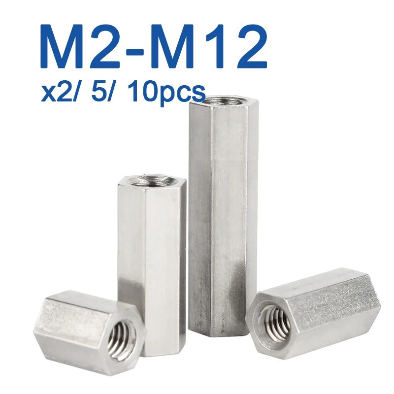 Набор болтов AZKD из нержавеющей стали M2-M12 M4 (5pcs), 10mm