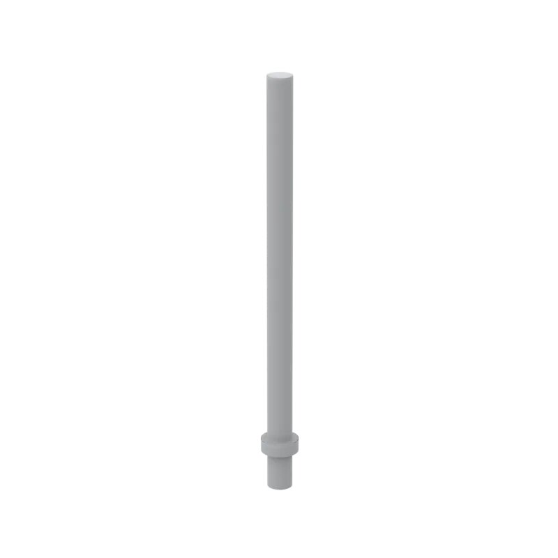 Белые пластиковые блоки MOC 10 шт, цвет 194-light grey
