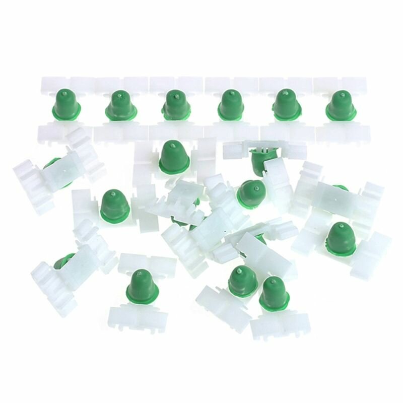 20x внешняя сторона двери для крепежа кузова крыла, молдинга, зажимов для автомобиля