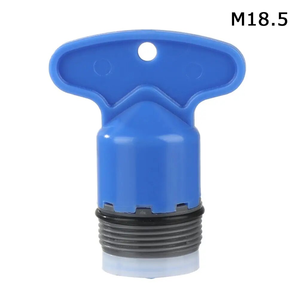 Синий аэратор крана с гаечным ключом M18.5