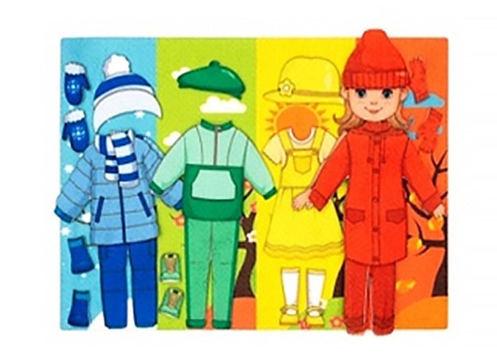 Игровой набор LipLip Дашина Одежда, фетр, 24 дет. LIP1386