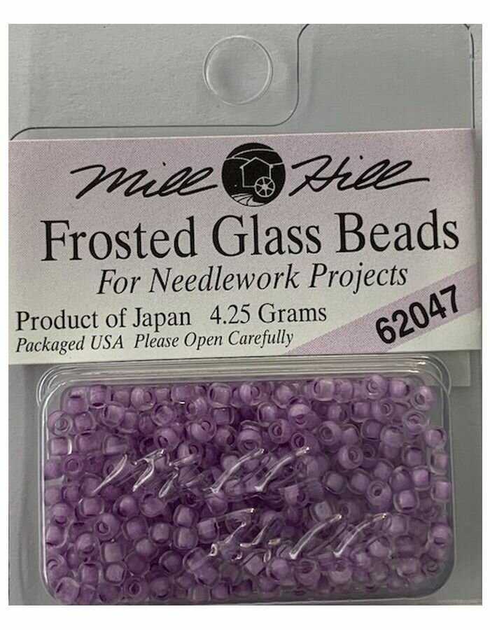 Стеклянный бисер Mill Hill Frosted Glass Seed Beads 4.25 г, цвет: 62047