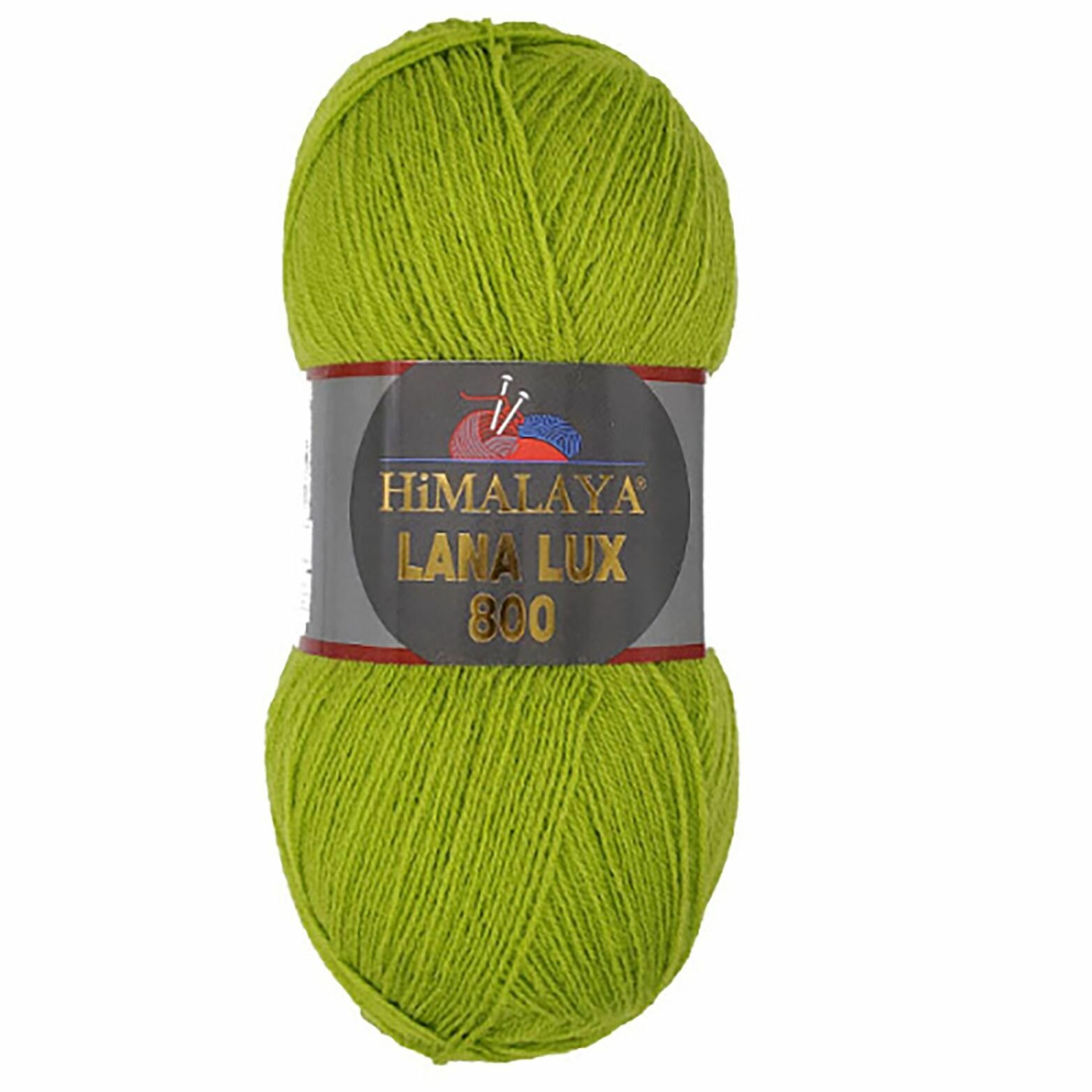 5 Мотков, Himalaya LANA LUX 800, 50% Акрил, 50% Шерсть / 100 гр. - 800 м, Цвет-74614