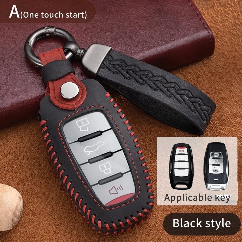 Новинка, Модный чехол для автомобильного ключа для Great Wall Haval Jolion H6 H7 H4 H9 F5 F7 A Black