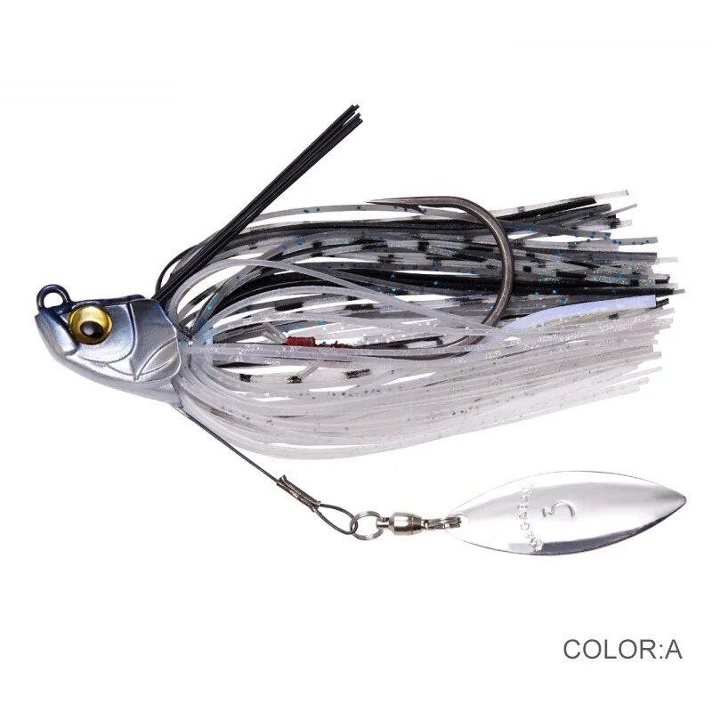 13.5G Spinner Bait Bass Jig Chatter Bait Рыболовная приманка Chatterbait Рыболовный комплект Воблеры для окуня Рыболовные снасти Рыболовная ложка