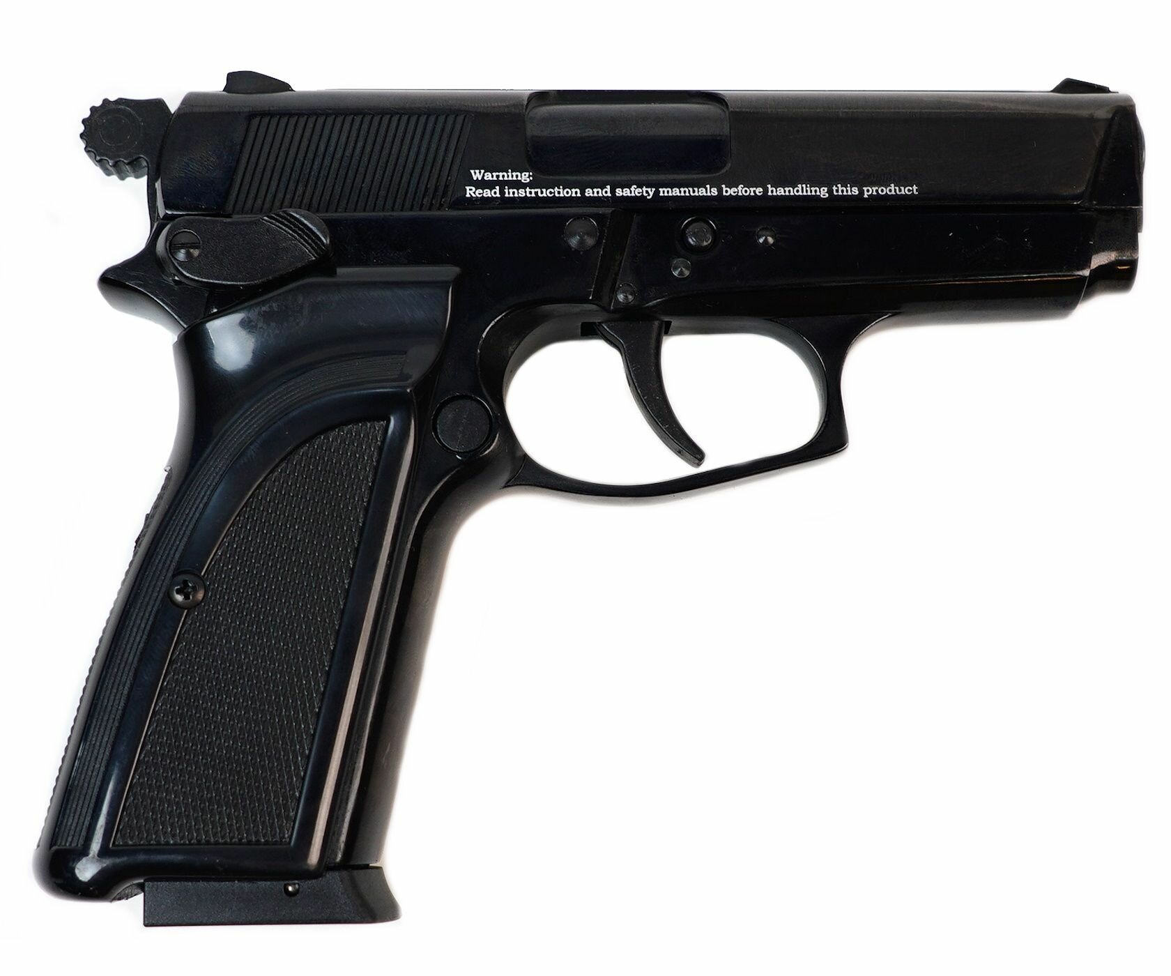 Пистолет пневматический EKOL ES 66 C FUME (никель) 4,5 мм