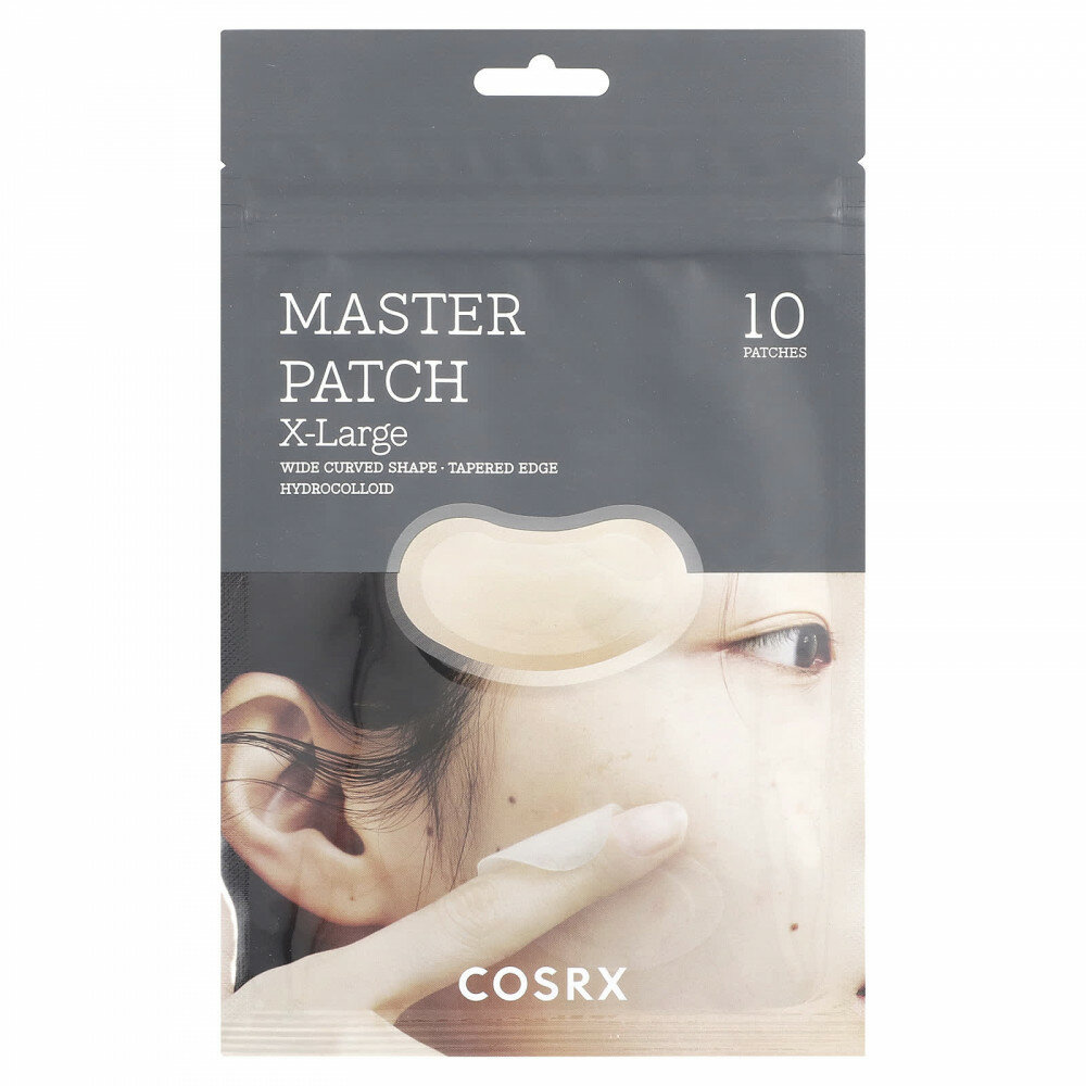 CosRx, Master Patch, размер X-Large, 10 штук