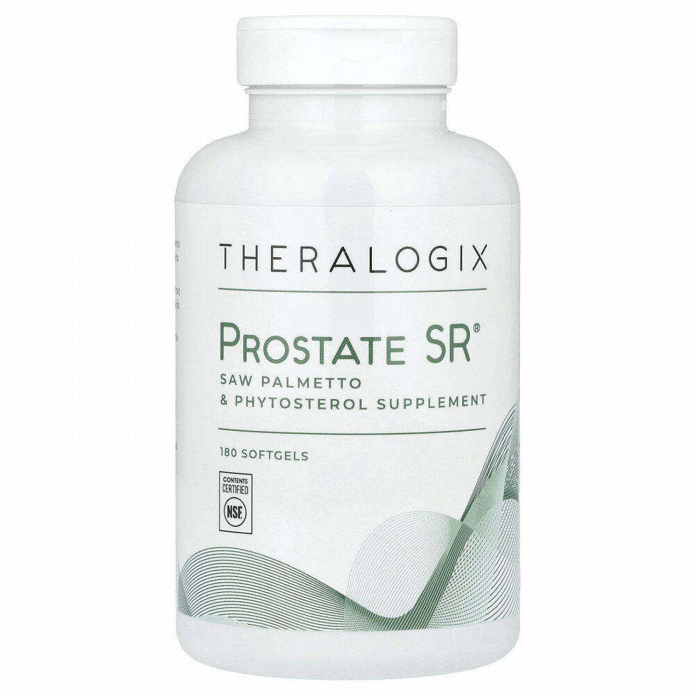 Theralogix, Prostate SR, 180 мягких таблеток