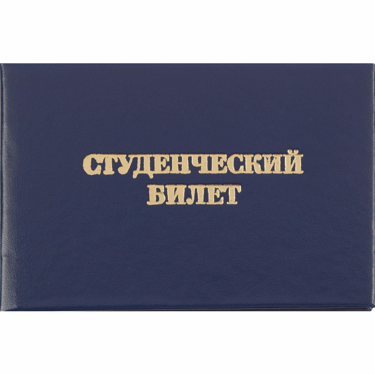 Бланк документа "Студенческий билет для СПО" Attache (обложка твердая бумвинил) 5шт.