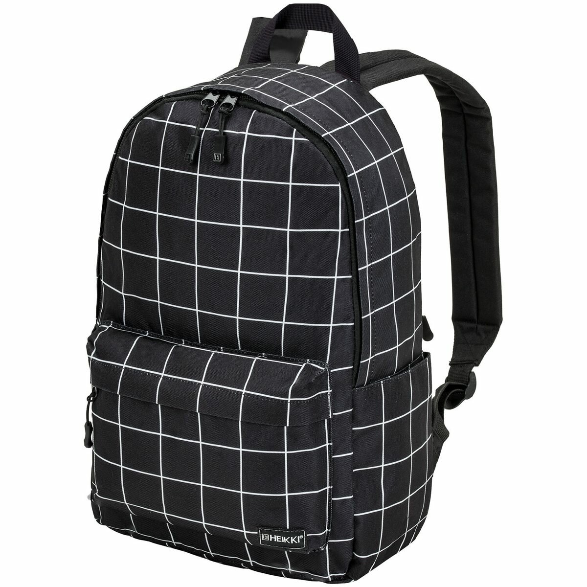 Рюкзак универсальный HEIKKI Positive Checkered, 42х28х14см, карман-антивор (272547), 20шт.