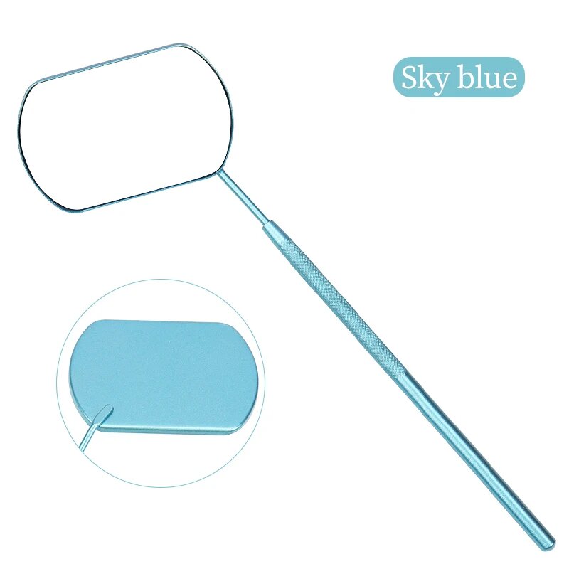 Увеличительное зеркало для наращивания ресниц, Sky blue, AA236-06