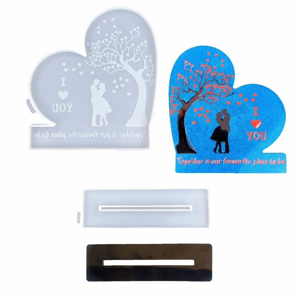 Силиконовая форма Сердце влюбленного