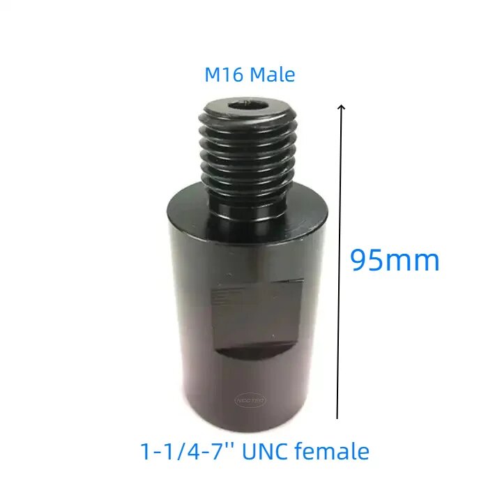 Адаптер 1-1/4"-7" UNC female - M16 male