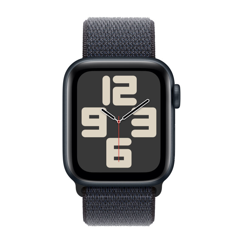 Часы Apple Watch SE2 40мм (2024) Midnight SL (черные) (MXEA3)
