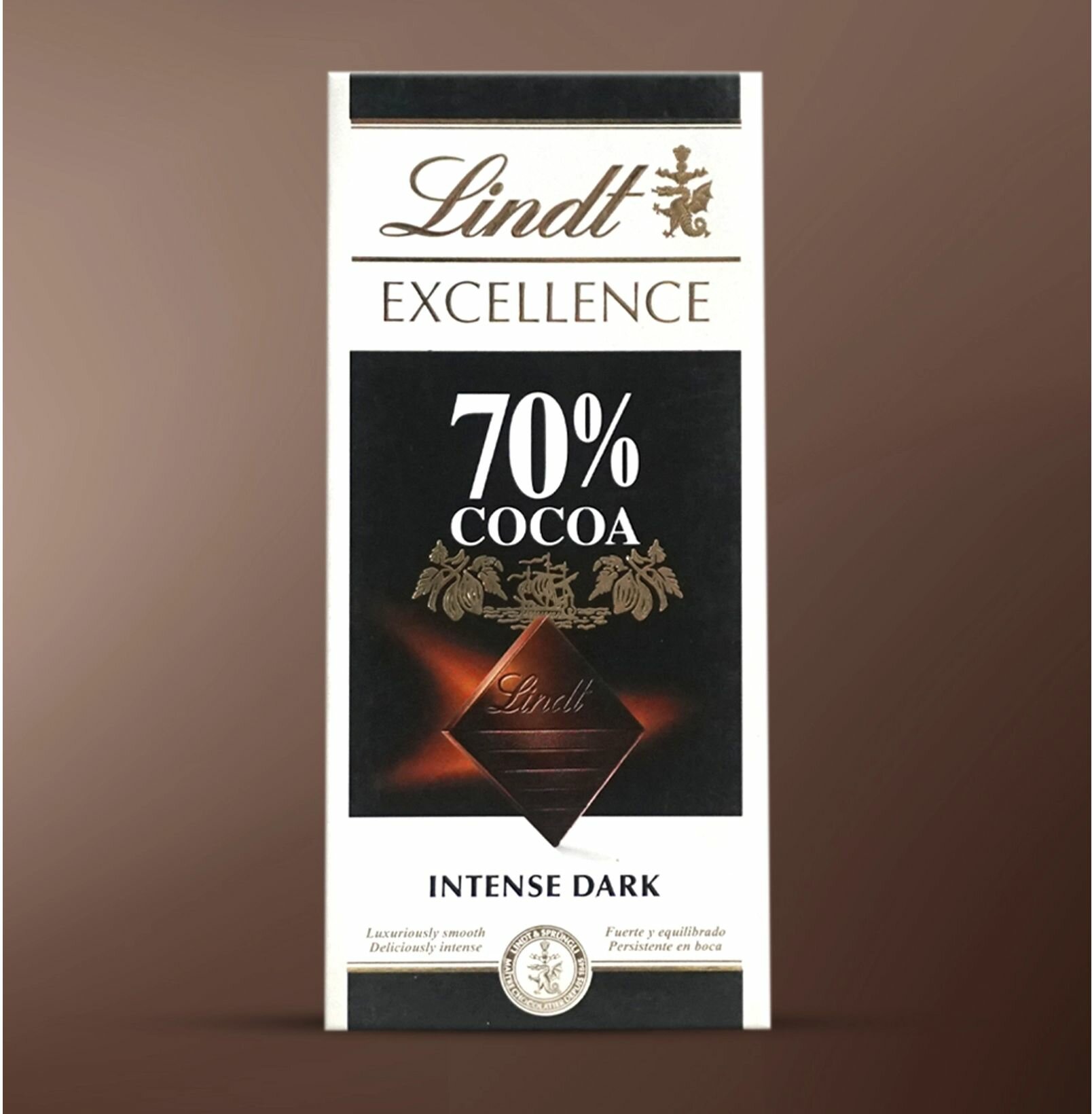 Шоколад горький Lindt Excellence 70% какао, 100 гр (Франция)