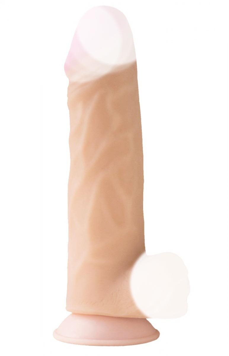 Фаллоимитатор гигант на присоске FLIRT (вторая кожа)