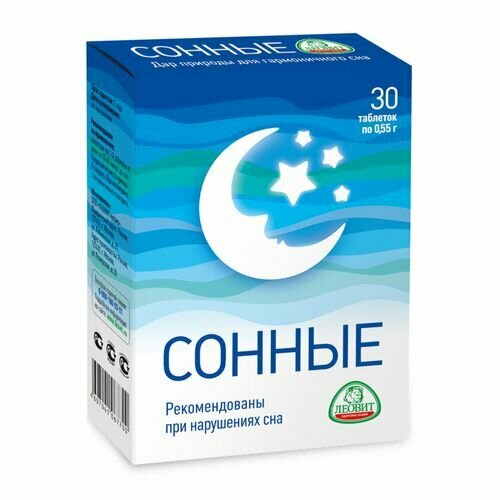 Сонные таблетки 0,55г N30 Леовит