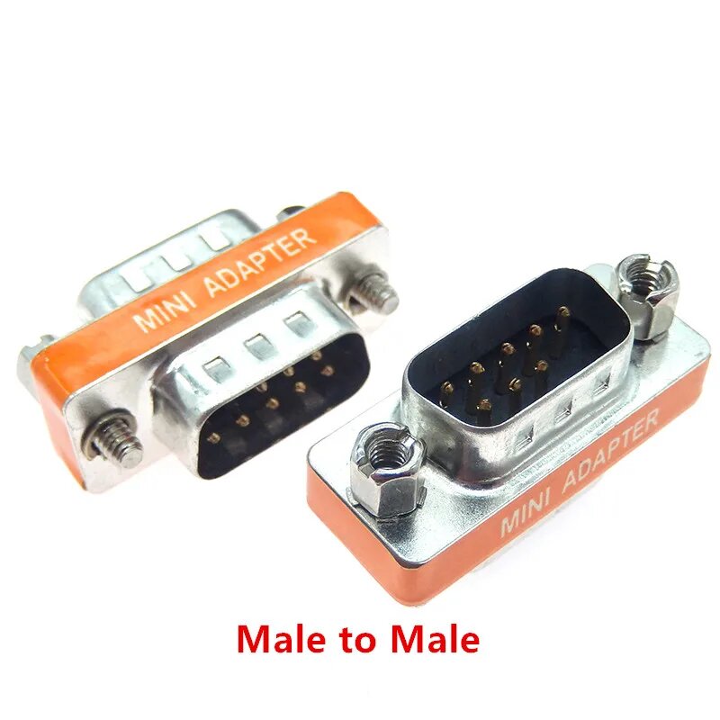 Мини-переходники разъемов RS232 DB9 DB15 DB25 DB37
