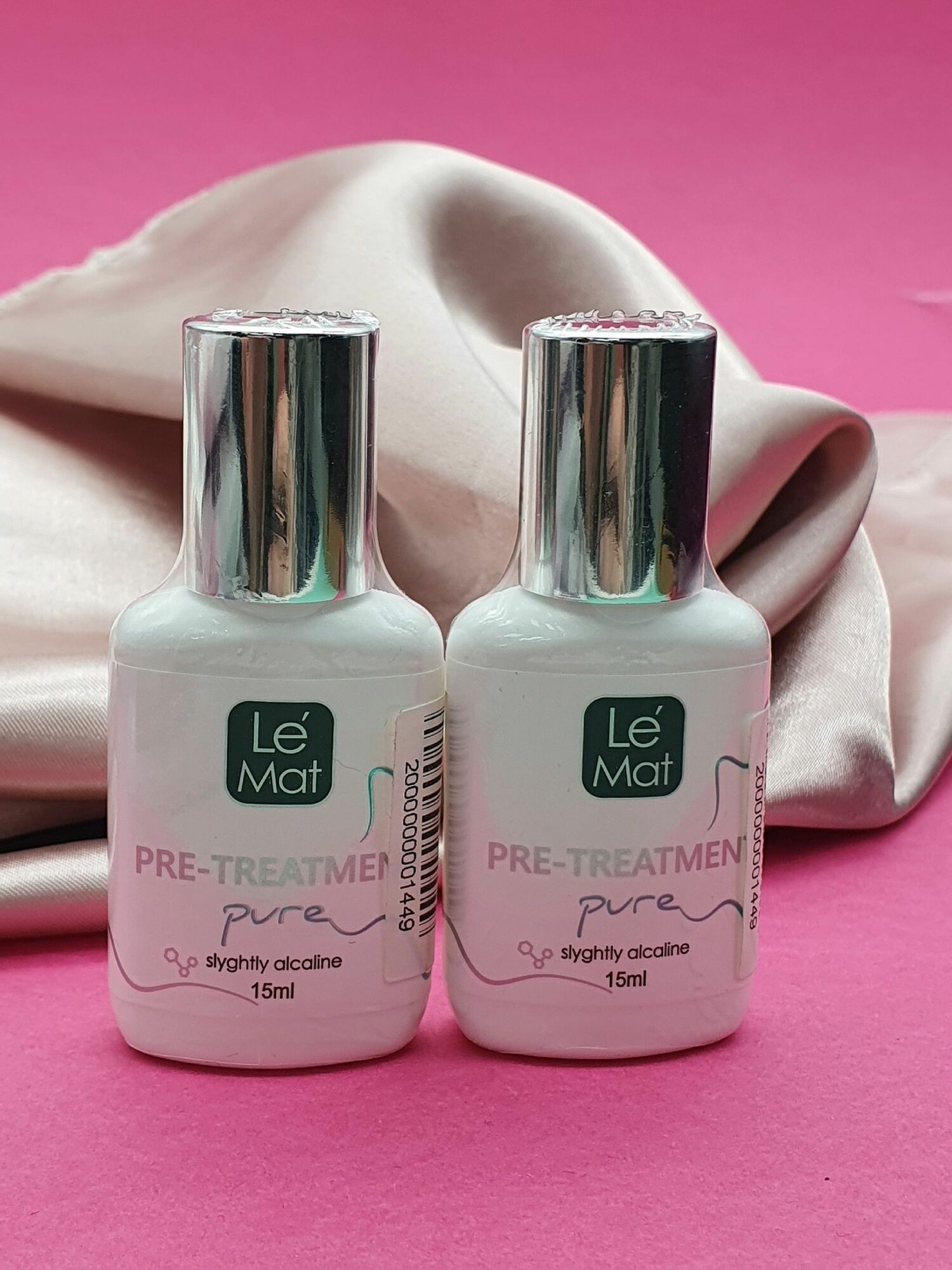 Обезжириватель для ресниц Le Maitre Pure, 15 мл - 2 шт