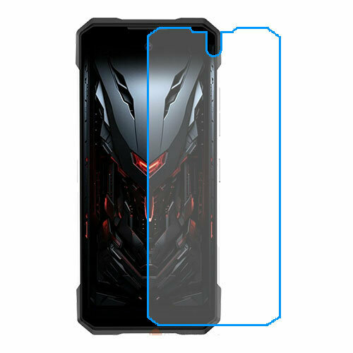 Скрин Мобайл защитный экран для Doogee S200X из нано стекло 9H
