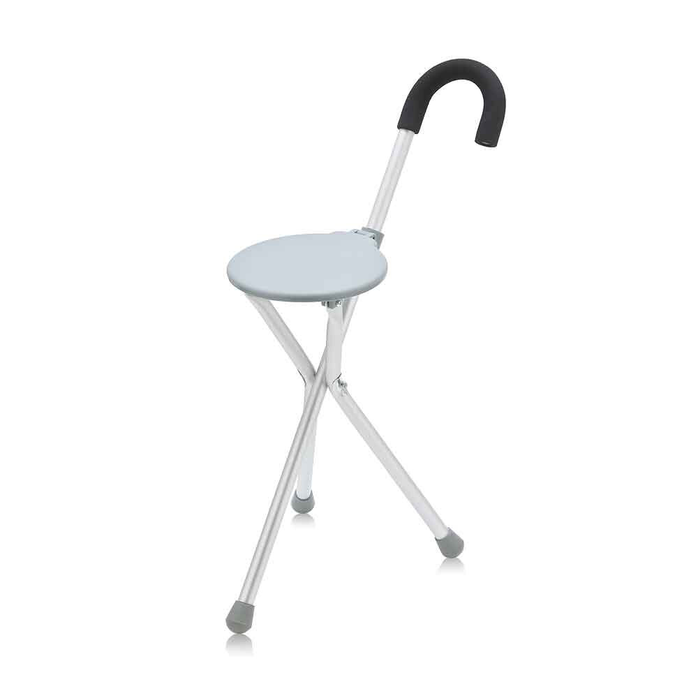 Трость-стул трехопорная алюминиевая складная C Soft (для людей ростом от 158 до 163 см)