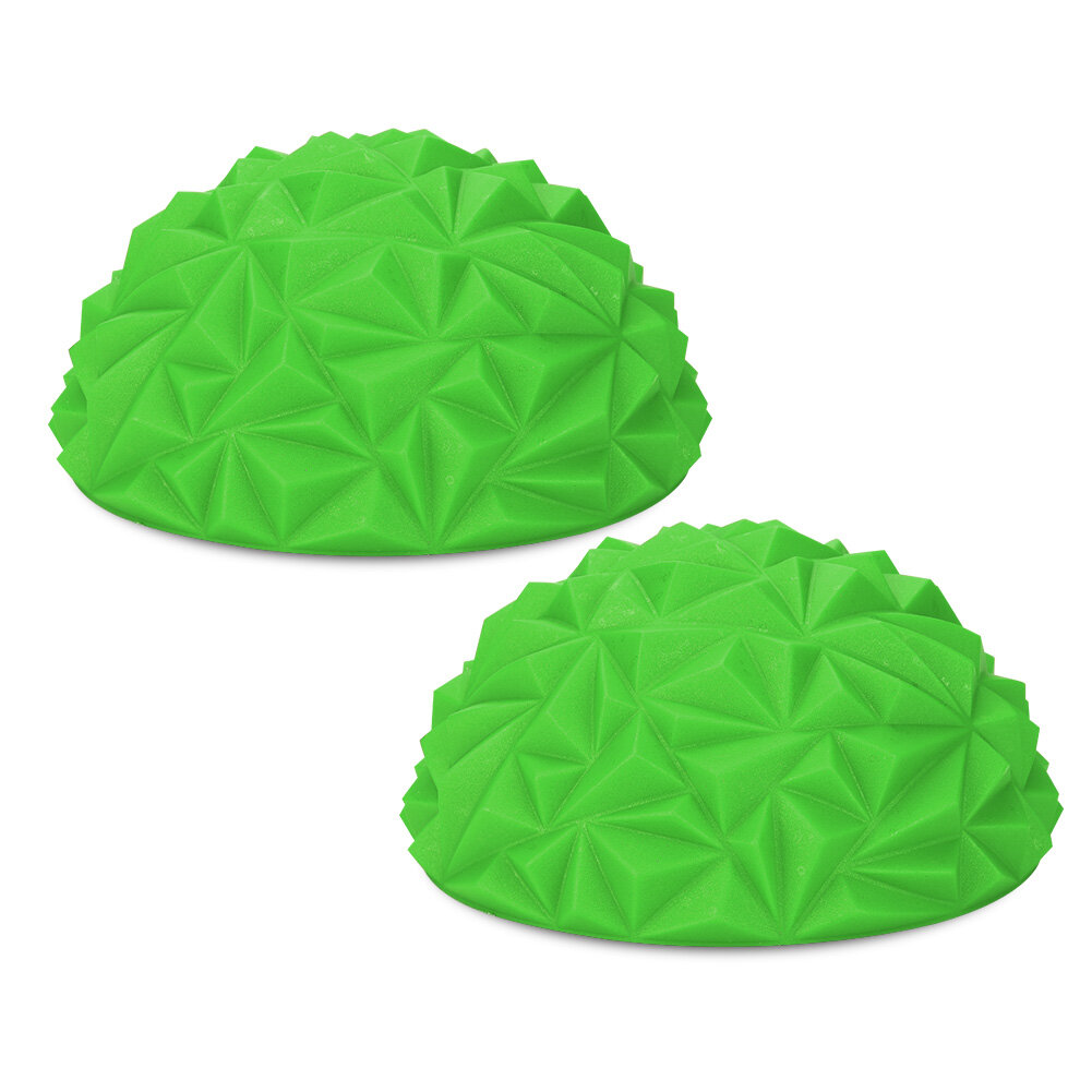 2pcs йога половина мяча физическая подготовленная прибор для детей балансировки