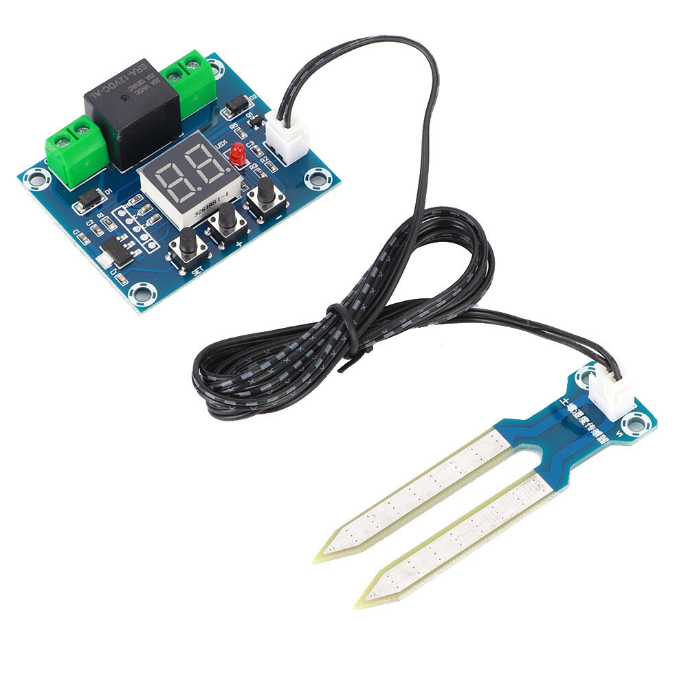 XHM214 Контроллер влажности Модуль датчика почвы Автоматическое управление Компьютерная система орошения