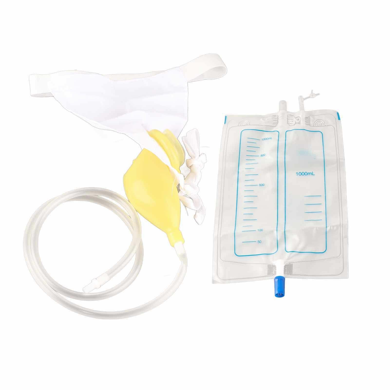 Сумка для коллектора мочи для взрослых с катетером мочи для мужчин и женщин, латекса