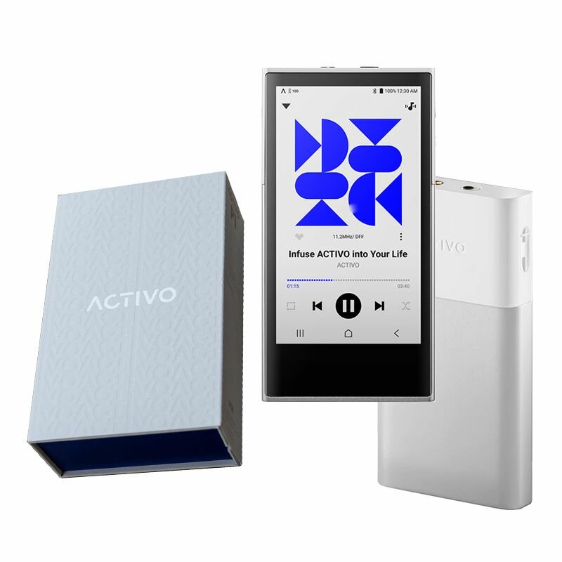 IRIVER ACTIVO P1 MP3 Плеер Tidal Qobuz, White